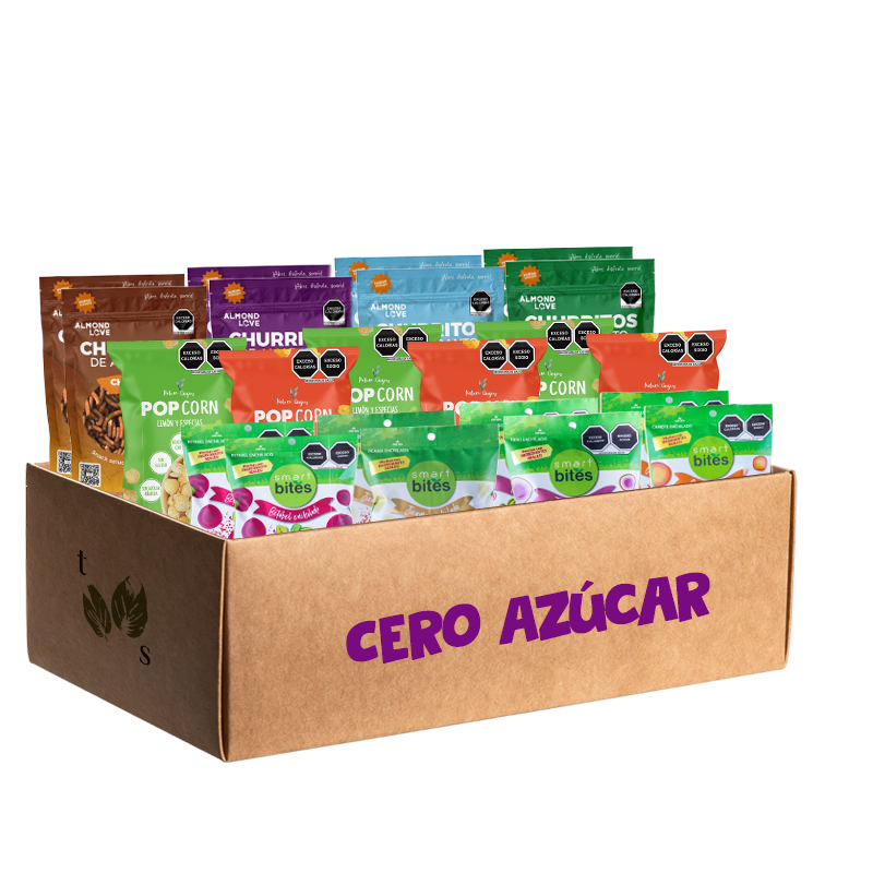 Cero Azúcar - 22 botanas | Nutriwell, Smart Bites y Almond Love – Todo Sano