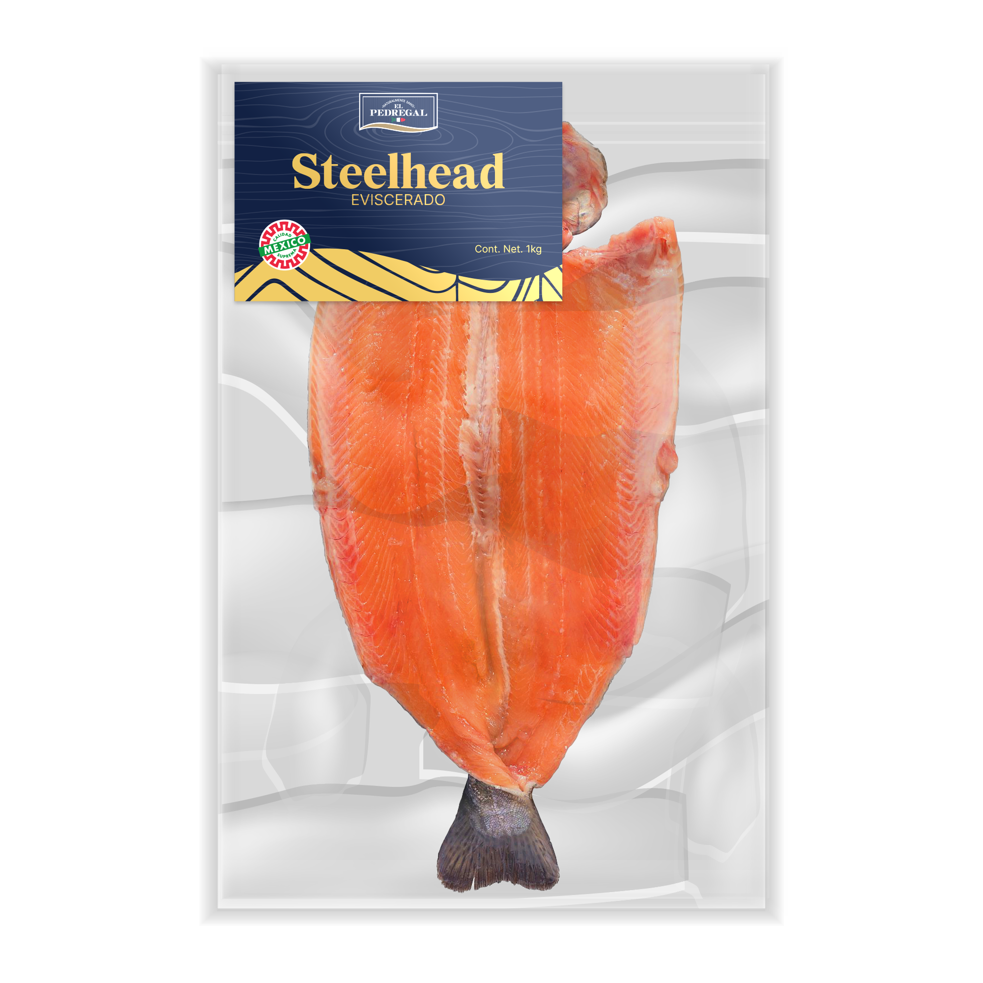 Trucha Steelhead Eviscerada (Refrigerado) | El Pedregal – Todo Sano