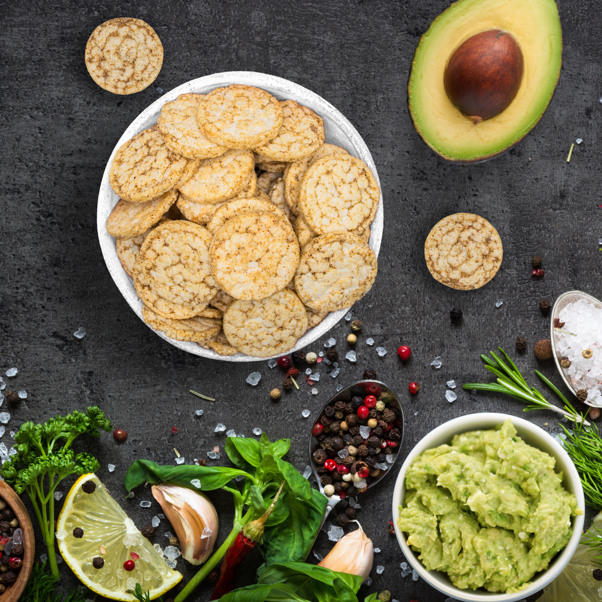 Tostaditas de Arroz con Chile y Limón 400 GR | Nutriwell – Todo Sano