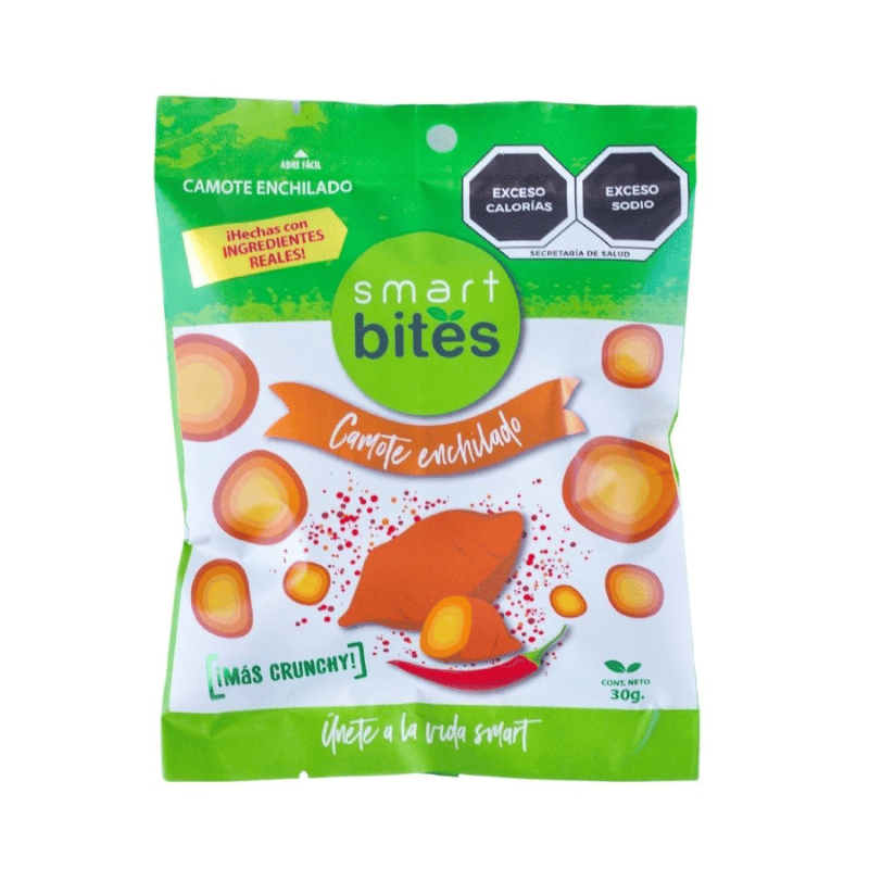 Chips de Camote Enchilado 30 GR | Smart Bites – Todo Sano